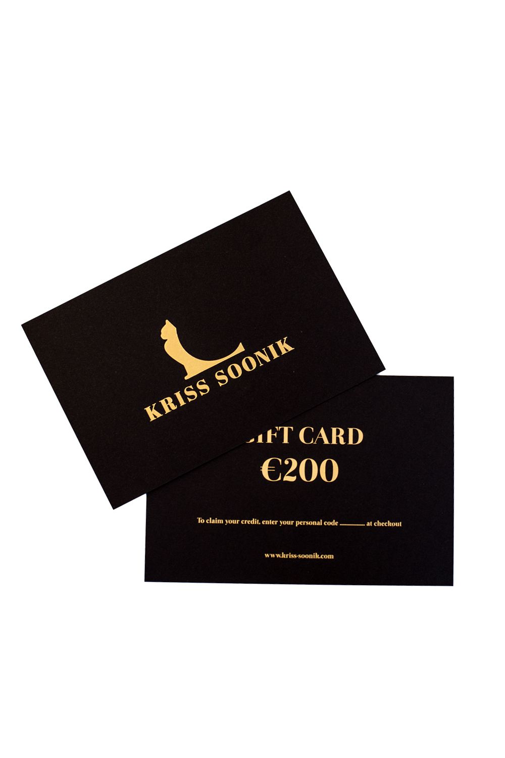 Gift Cards – Kriss Soonik