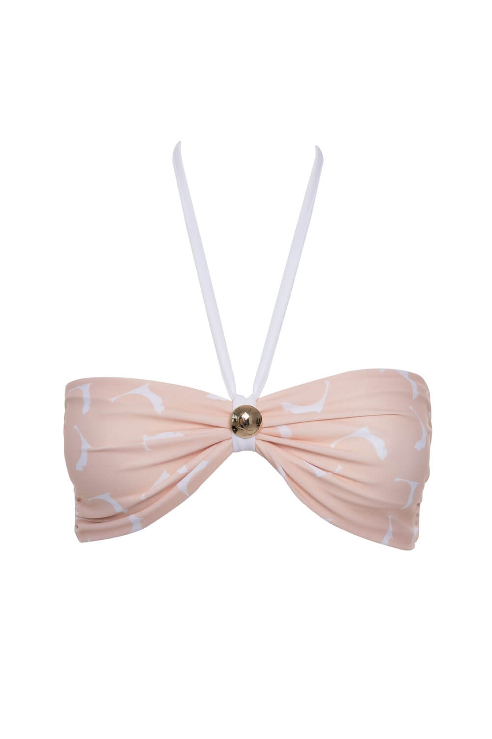 Gone Tanning Reversible Bikini Top - White/Nude – Kriss Soonik