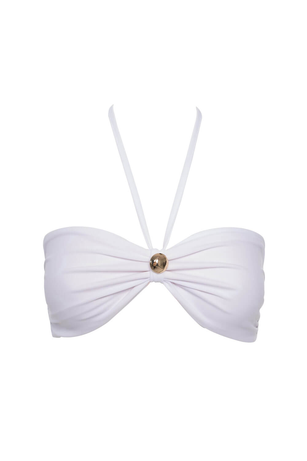 Gone Tanning Reversible Bikini Top - White/Nude – Kriss Soonik